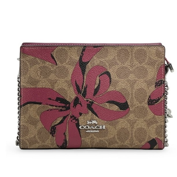 Coach | Bags | Coach Small Top Zip Slim Crossbody Bag In Signature ...